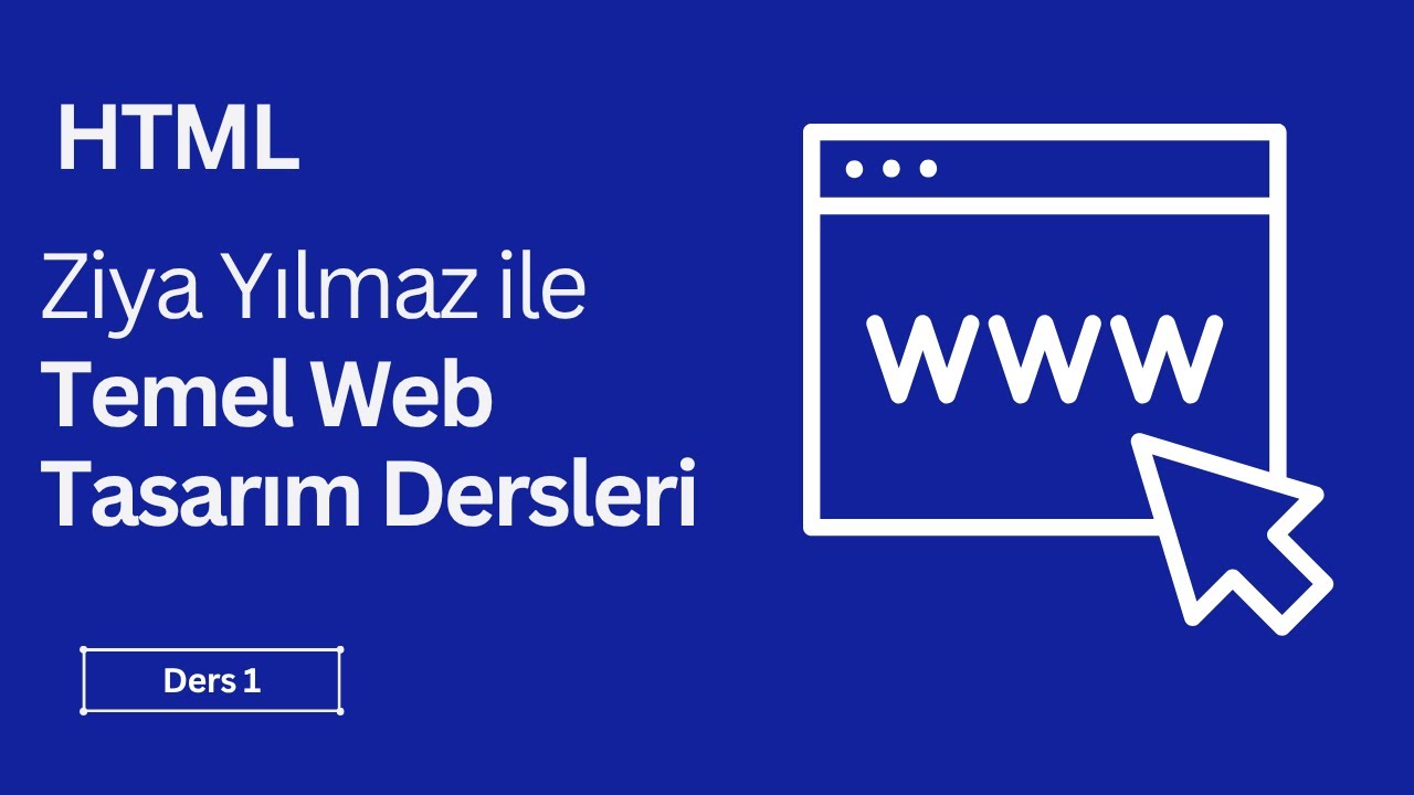 HTML Dersleri #1 – Visual Studio Code Kurulumu + İlk HTML Sayfan - YouTube