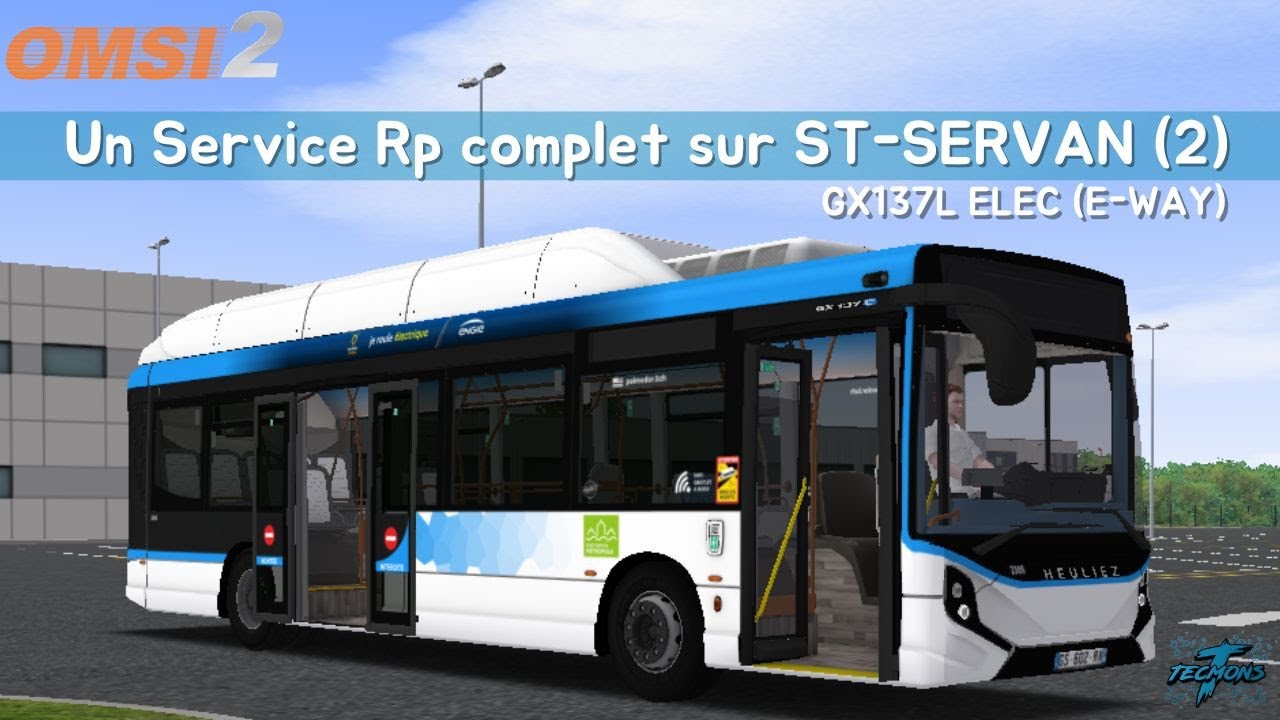 Un service RP Complet sur Saint-Servan 2 | OMSI 2 - YouTube