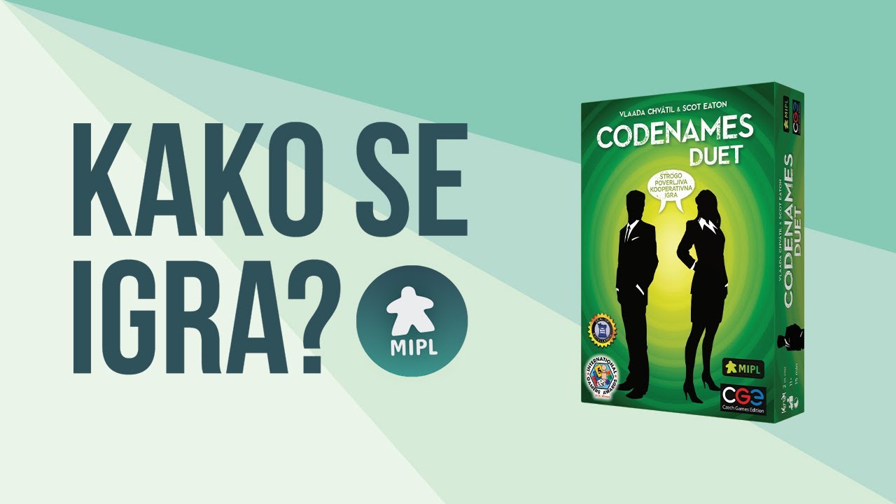 Kako se igra? Codenames Duet! - YouTube