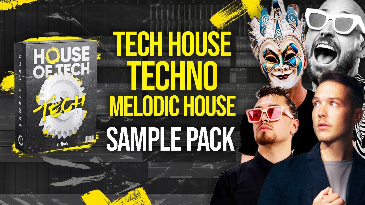 Ultimate Tech House/Melodic Techno Sample Pack 🔥 | For Tech House, Techno, Melodic House, and ...