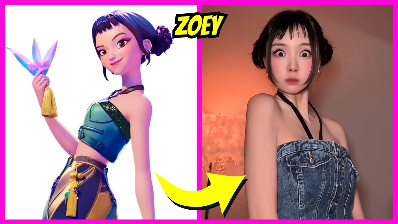 KPOP Demon Hunters in a Real-Life TikTok Version #2 ~ Guess the Voice ...