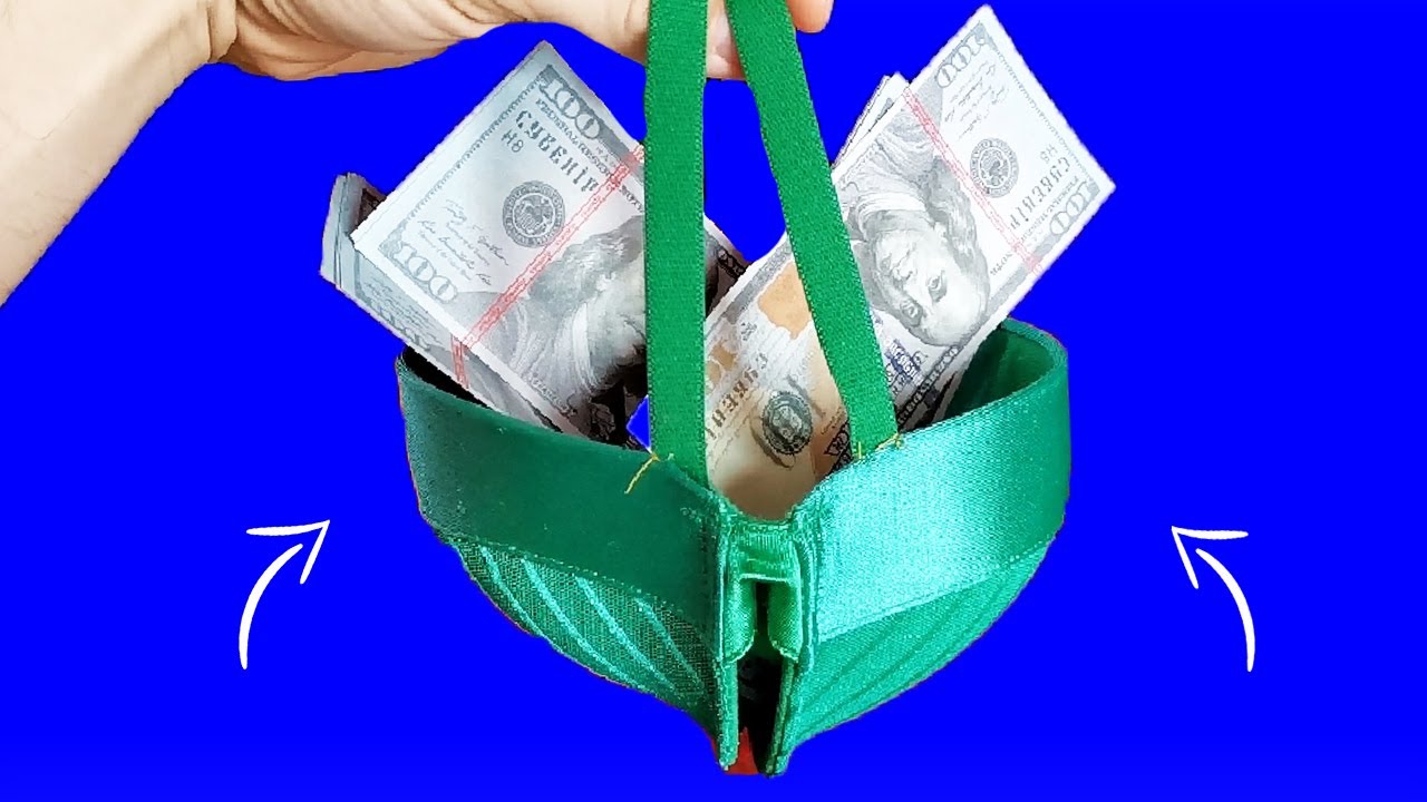 Luxury Handbag with a Bra for Money | Sewing Tutorial - YouTube