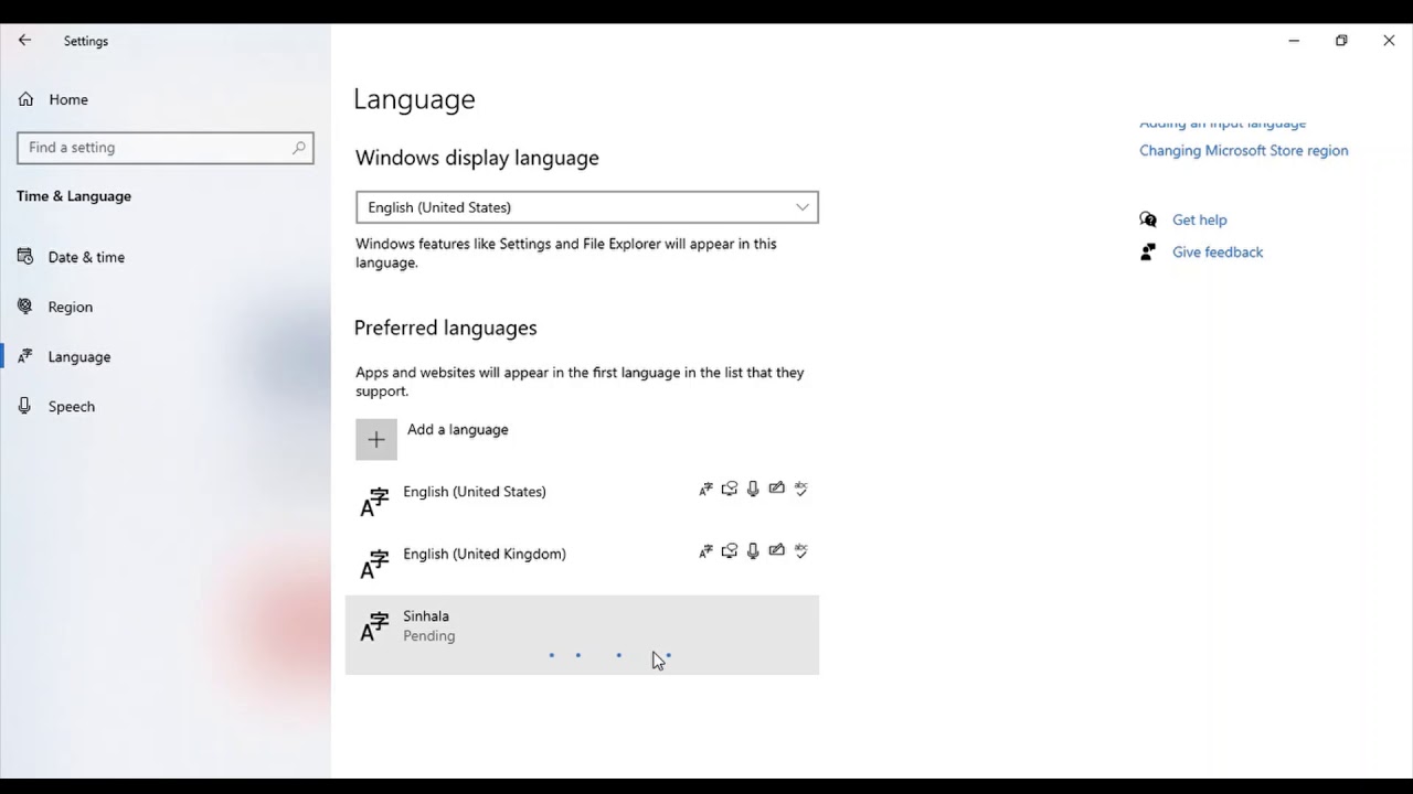 How to Add a Language In Windows 10 - YouTube