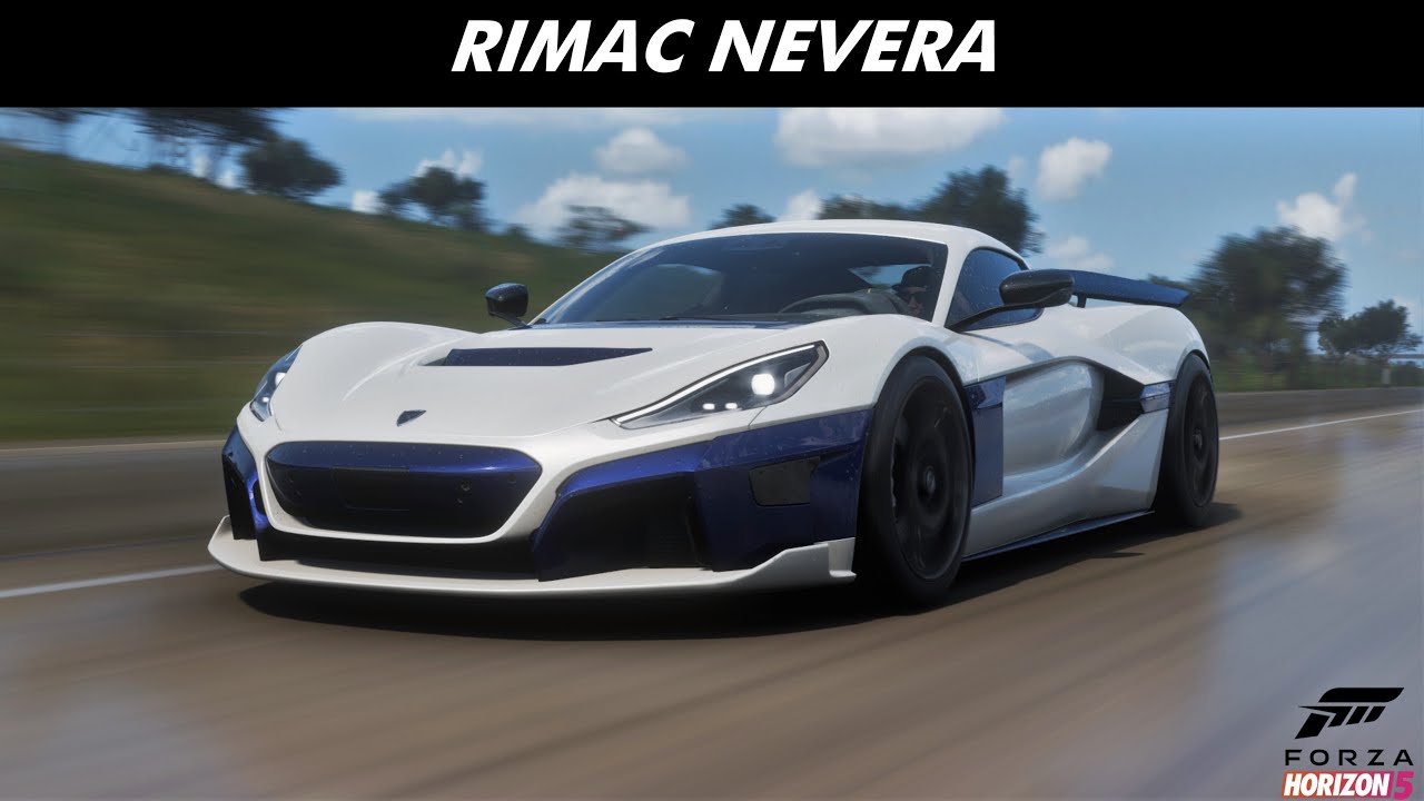 Forza Horizon 5 - RIMAC NEVERA Exclusive Gameplay - YouTube