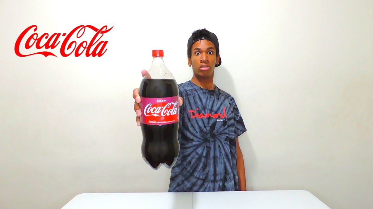 2 Liter Cherry Cola Chug - YouTube