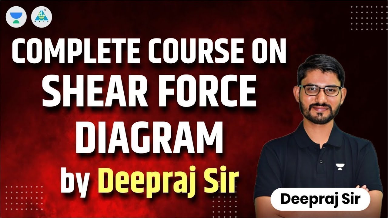 Complete Course on SHEAR FORCE DAIGRAM by Deepraj Sir #unacademy # ...