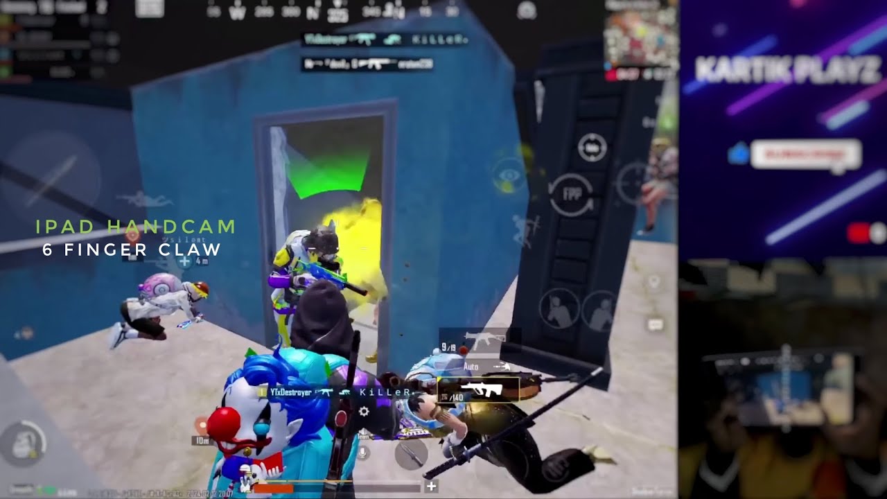 ipad 9th gen 6 finger claw bgmi clutch | #bgmi #handcam_pubg # ...