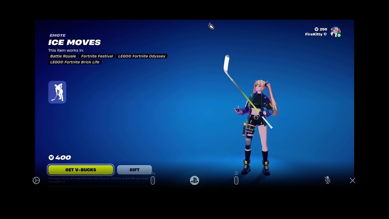 ICE MOVES (Emote)- Fortnite - YouTube