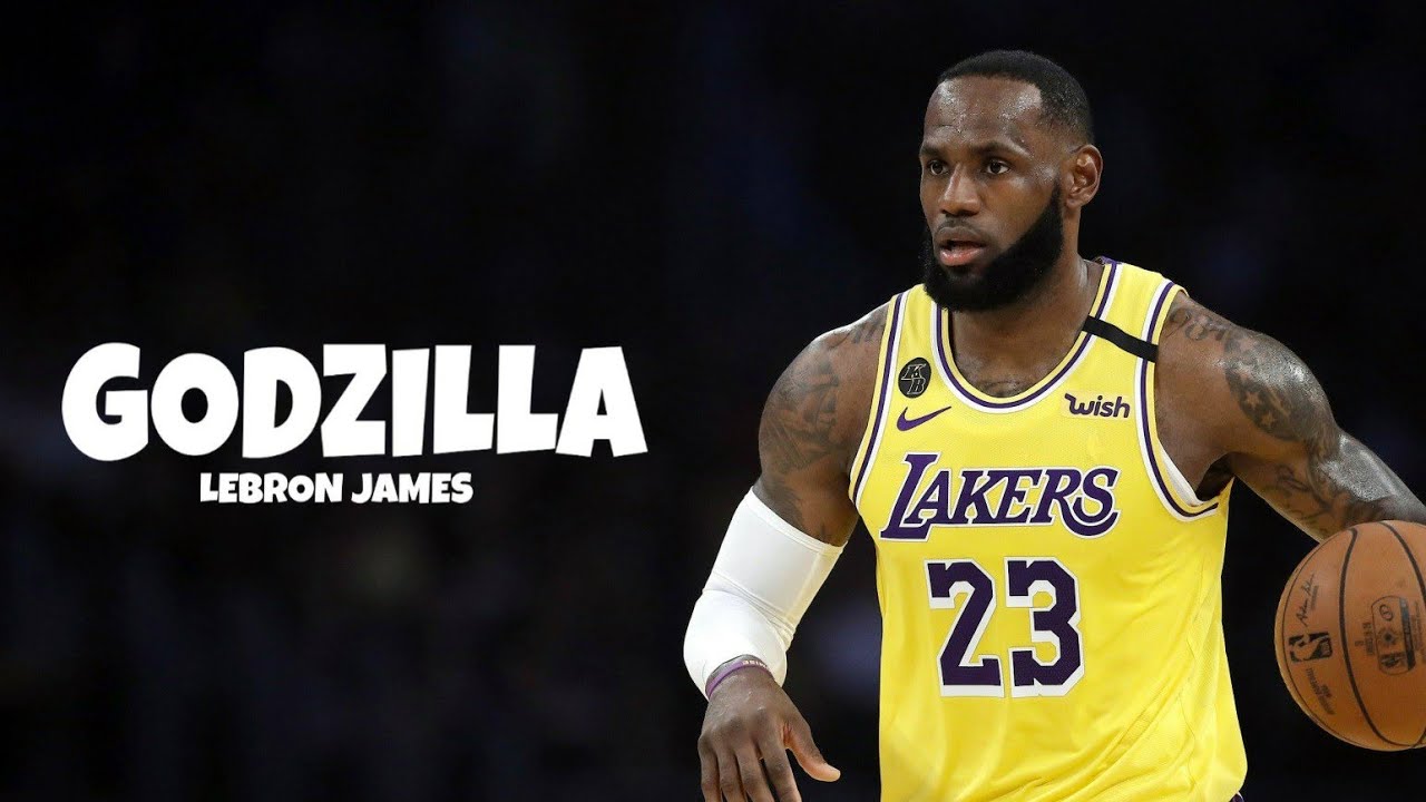 Lebron James • GODZILLA • Best Dunks in Lakers - Lebron James ...