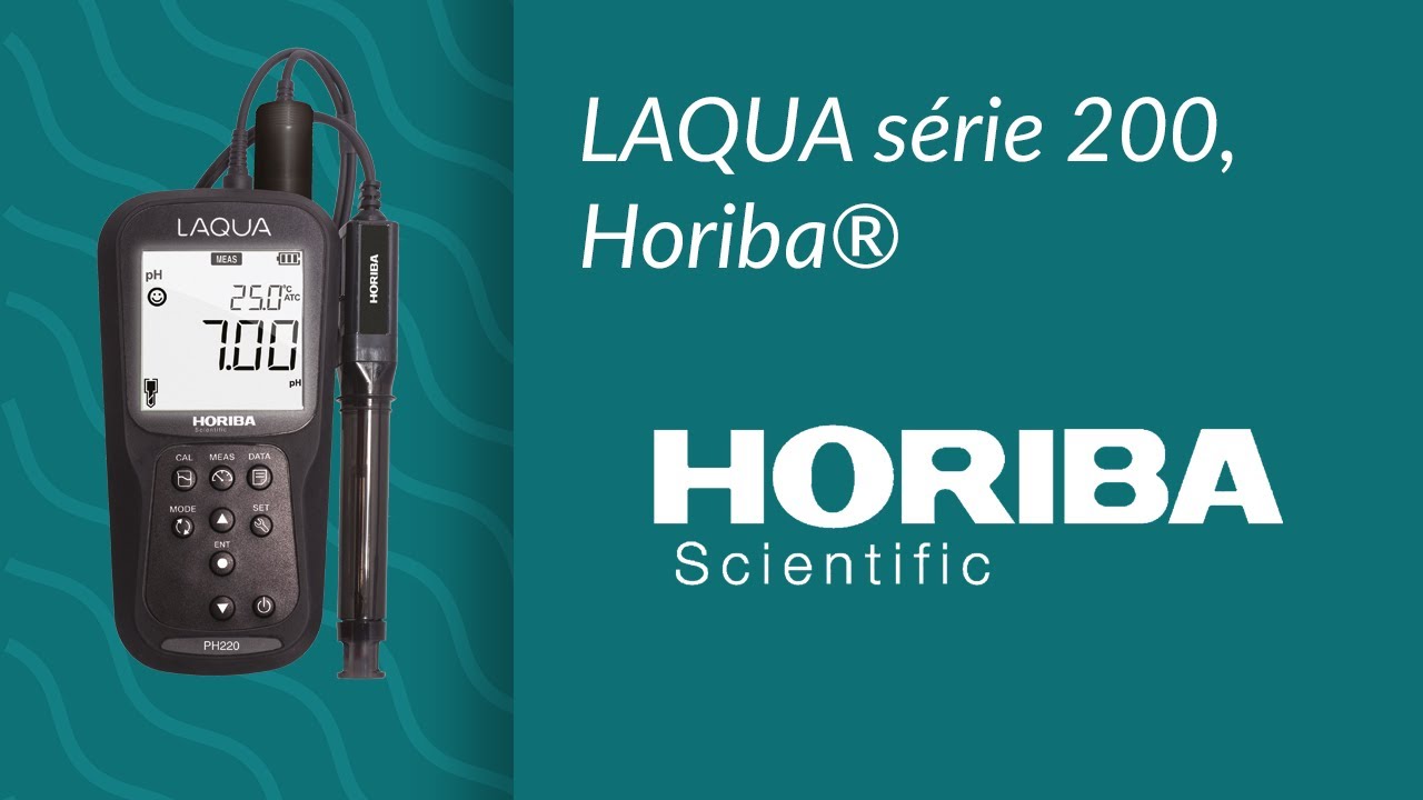 Appareil d'électrochimie LAQUA série 200, HORIBA® - YouTube