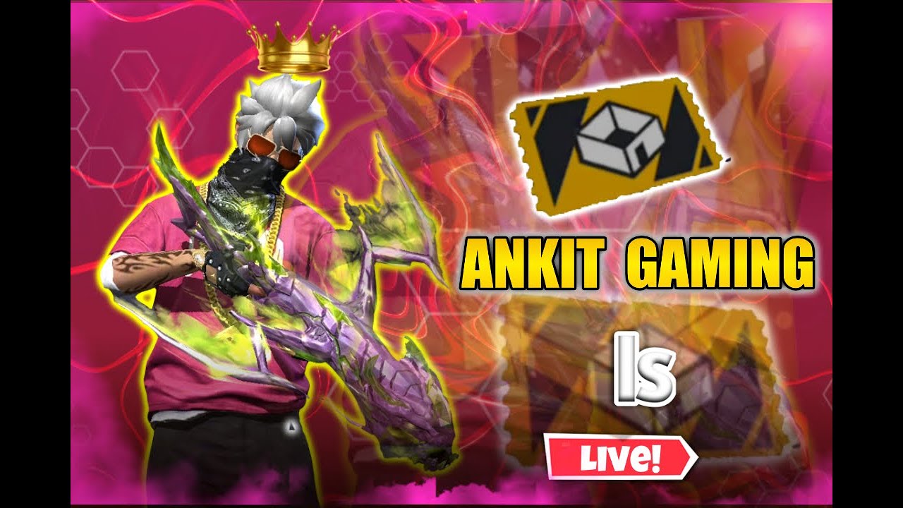 FREE FIRE SUBSCRIBE CUSTOM GAME PLAY ANKIT GAMING IS LIVE - YouTube