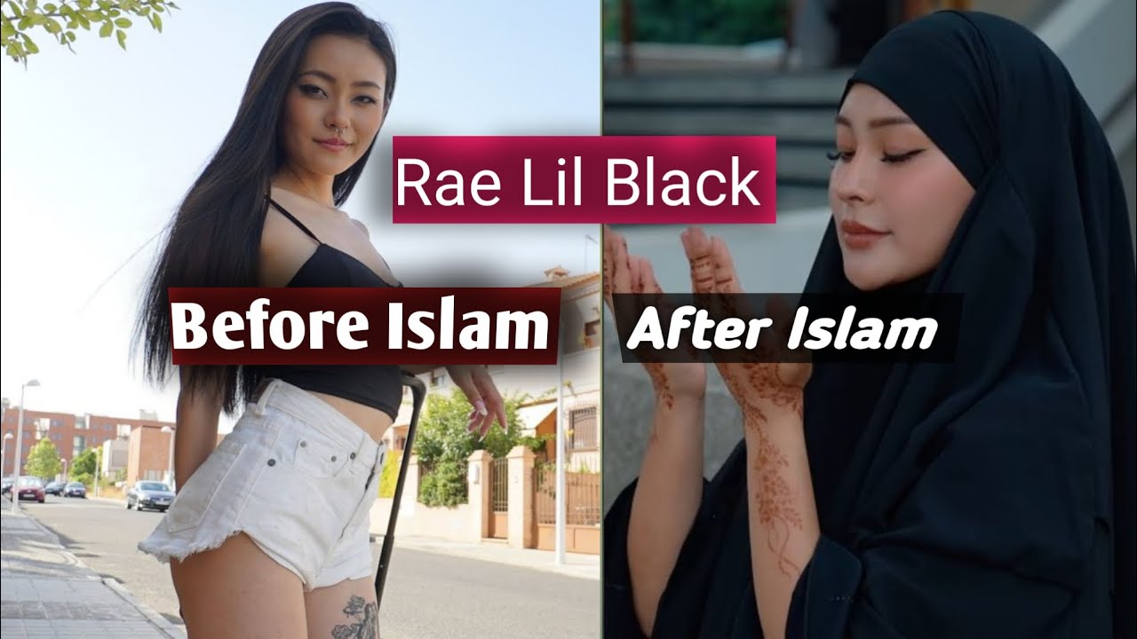 Rea Lil Black After Islam & Before Islam | @Rajplayboy133 #Raelilblack #convertedtoislam #islam ...