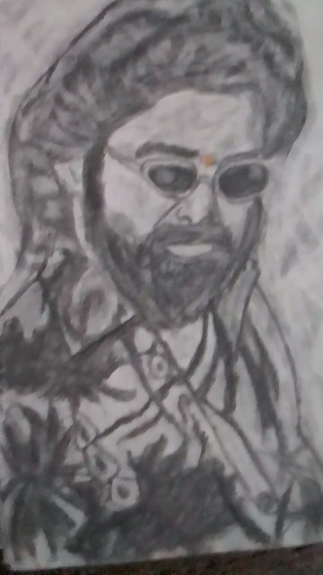 pushpraj ki drawing #shors #drawing #pushpraj 😍😍😍😍😘😘😘😘😘 - YouTube