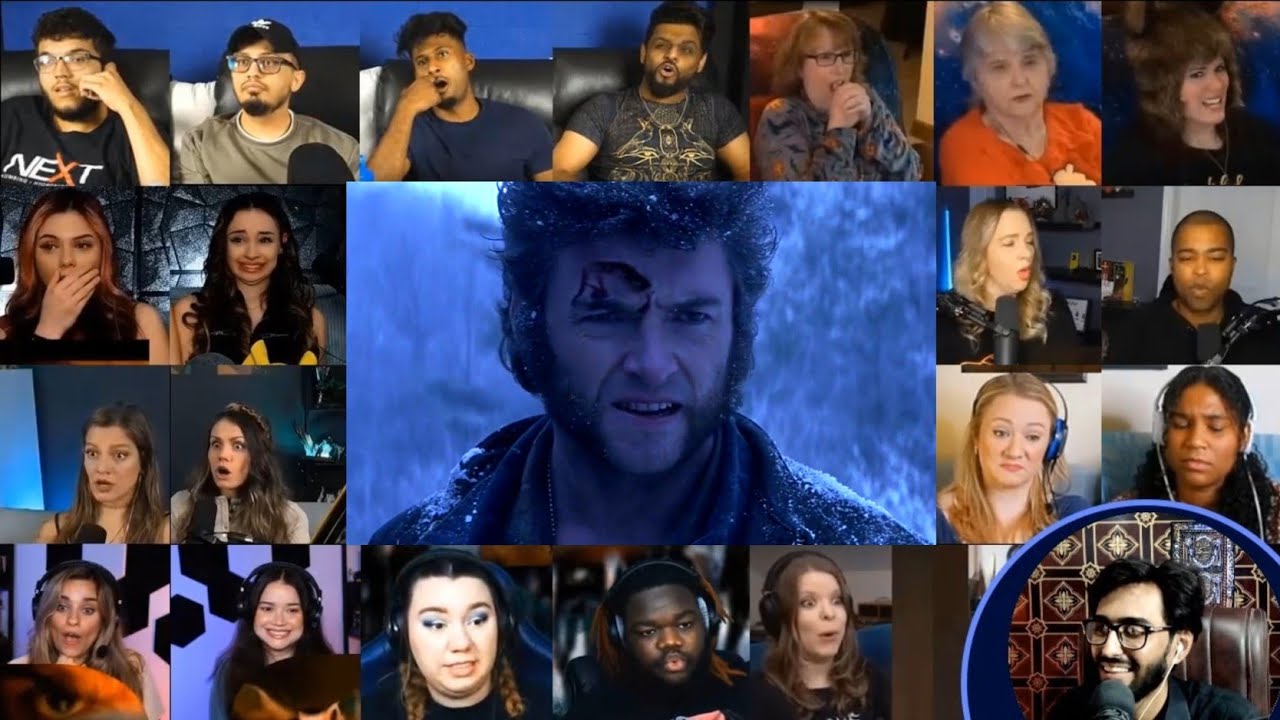 Wolverine Vs Sabretooth Fight Reaction Mashup | Wolverine Bar Scene | X ...