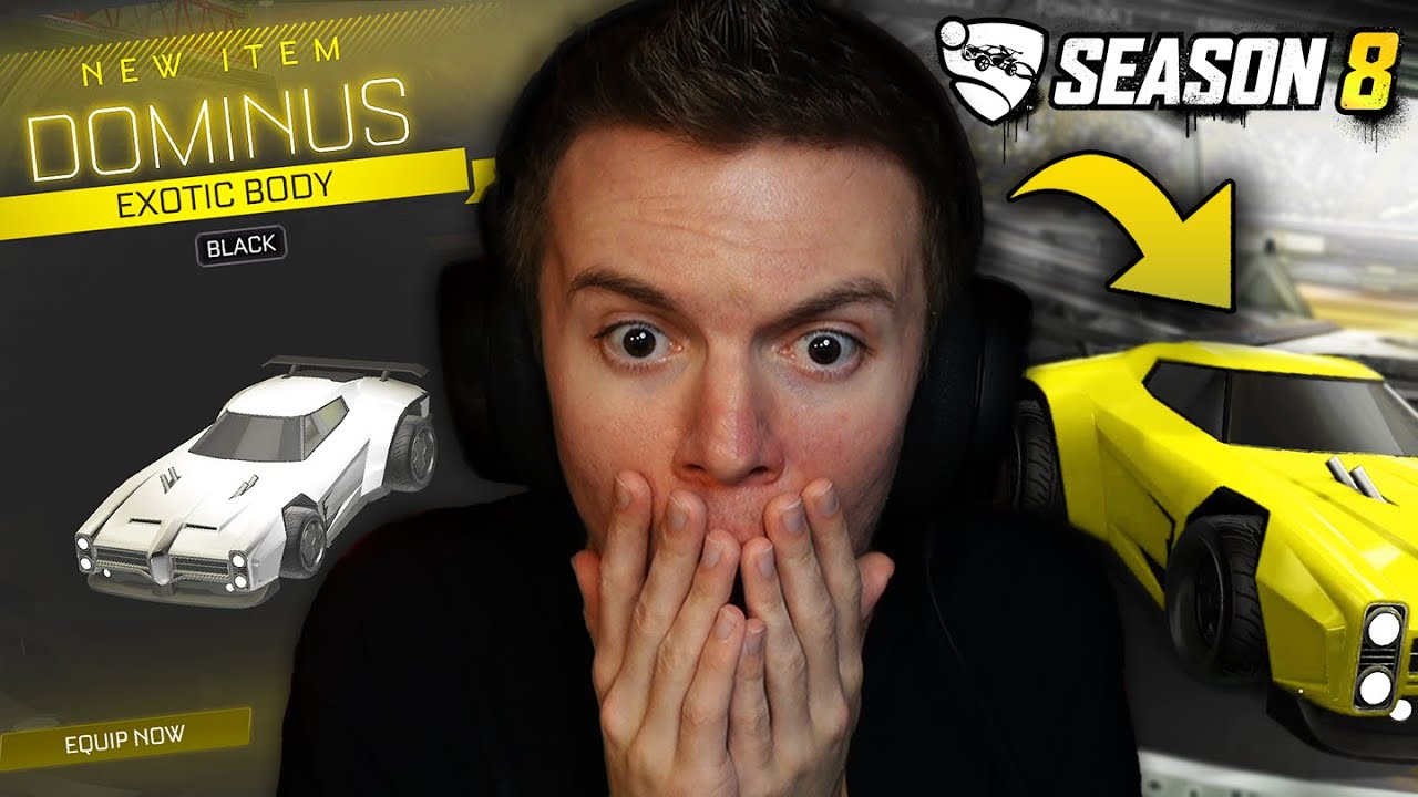*NEW* BLACK DOMINUS IN THE ROCKET LEAGUE ITEM SHOP! - YouTube