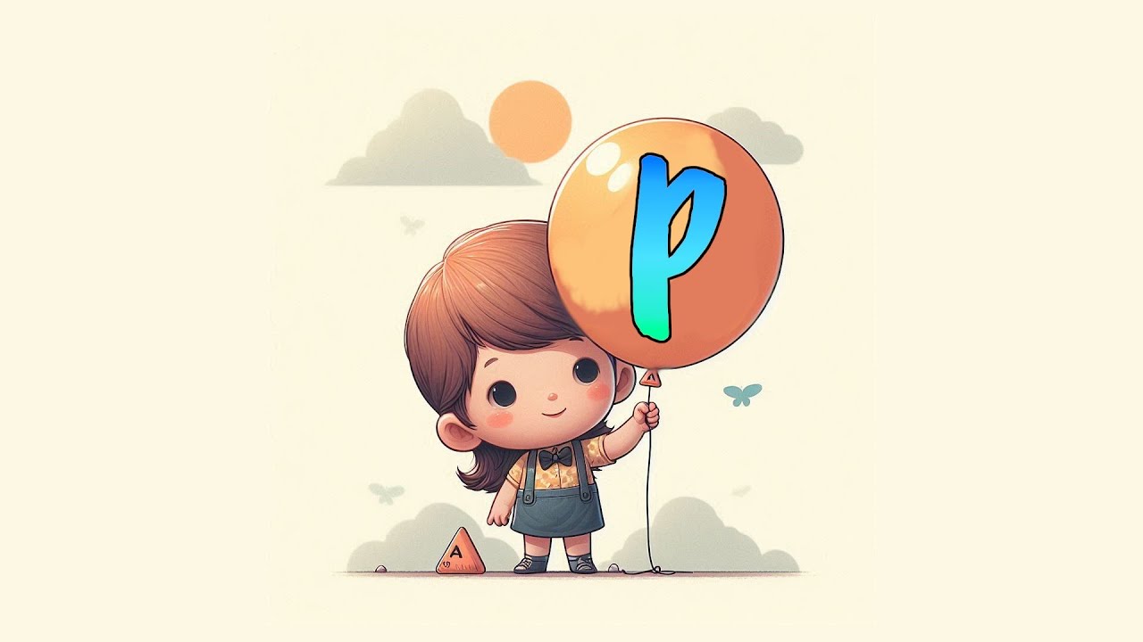Learning English Alphabet p | Lowercase/Small Letter p | Educational ...