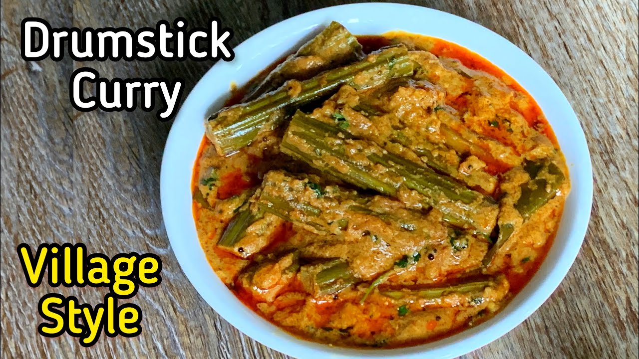 Drumstick Masala Gravy Curry Recipe | Mulakkada Curry | Village Style ...