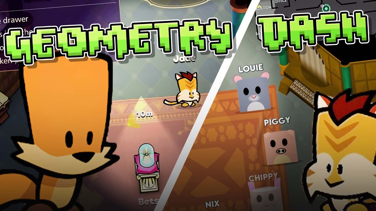 "MYSTERY MANSION" en GEOMETRY DASH?? - YouTube