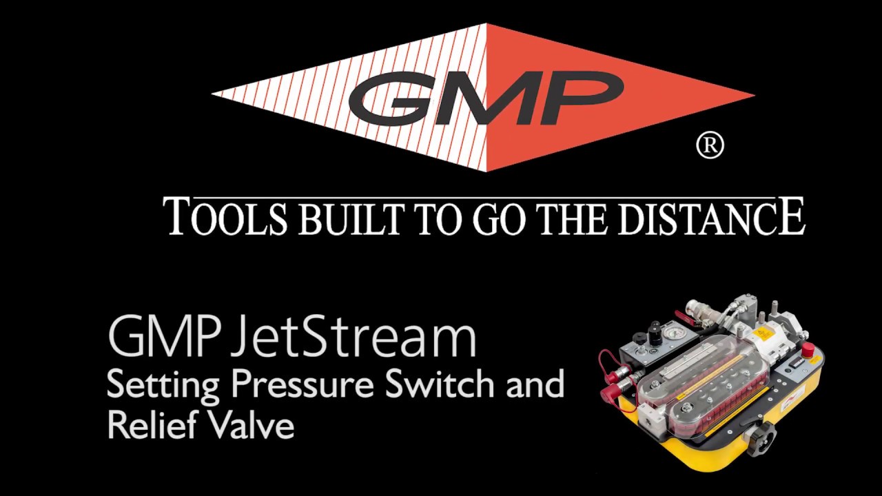 GMP Jetstream Relief Valve and Pressure Switch Setting - YouTube