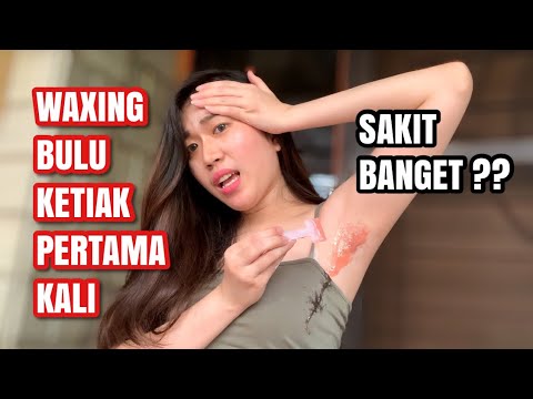 WAXING BULU KETIAK PERTAMA KALI !! SAKIT GA YA ?? Cara waxing - YouTube