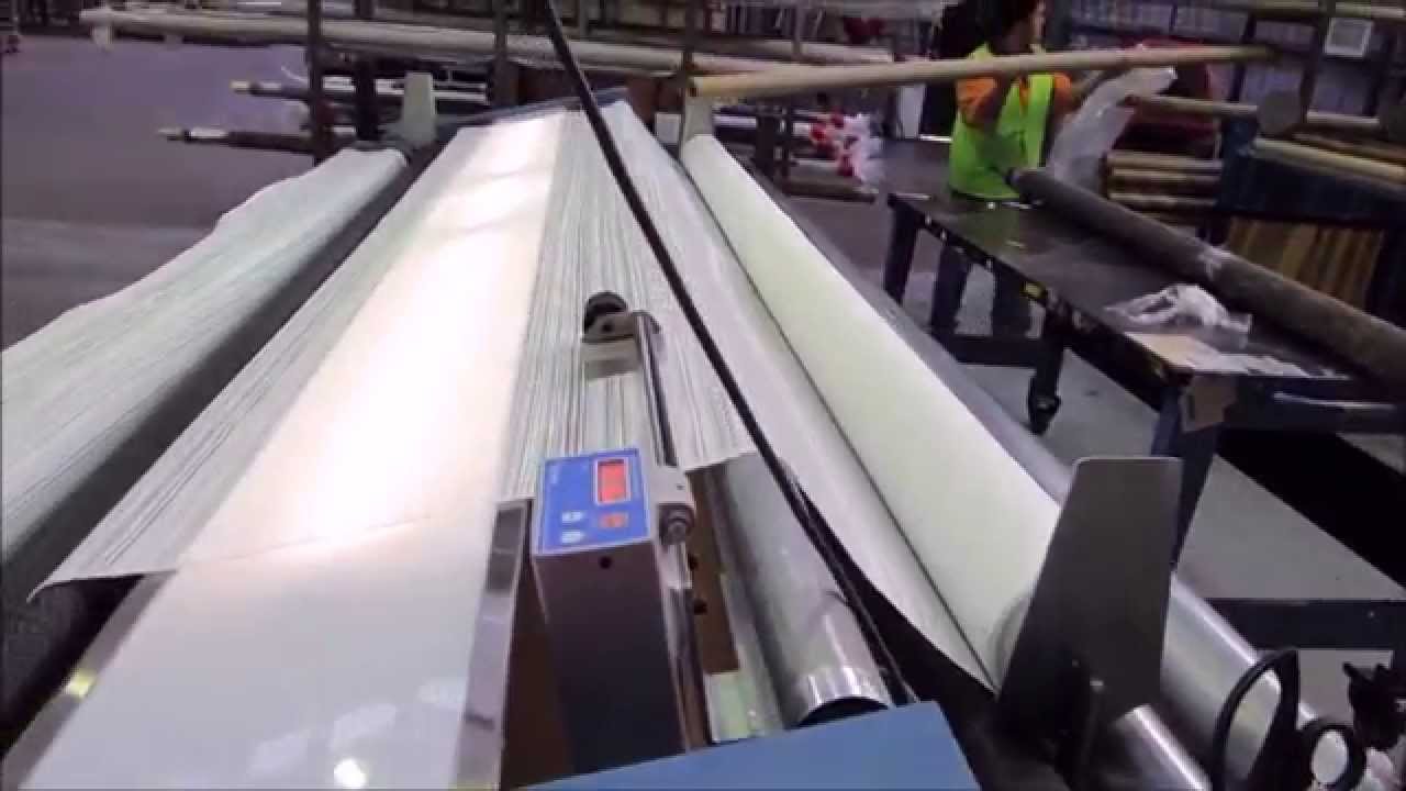 Hiemac Beta IV Fabric Inspection Machine - YouTube