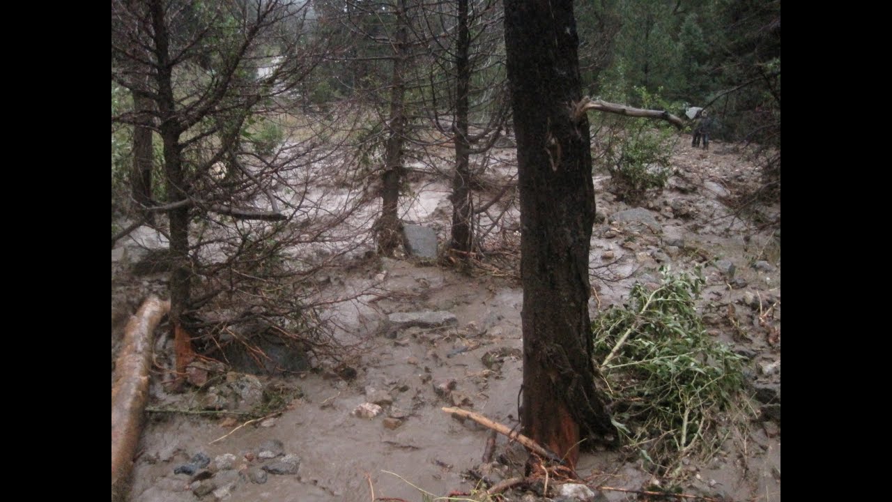 Boulder Colorado Severe Flood Mudslide Footage Sept 12th 2013 - YouTube