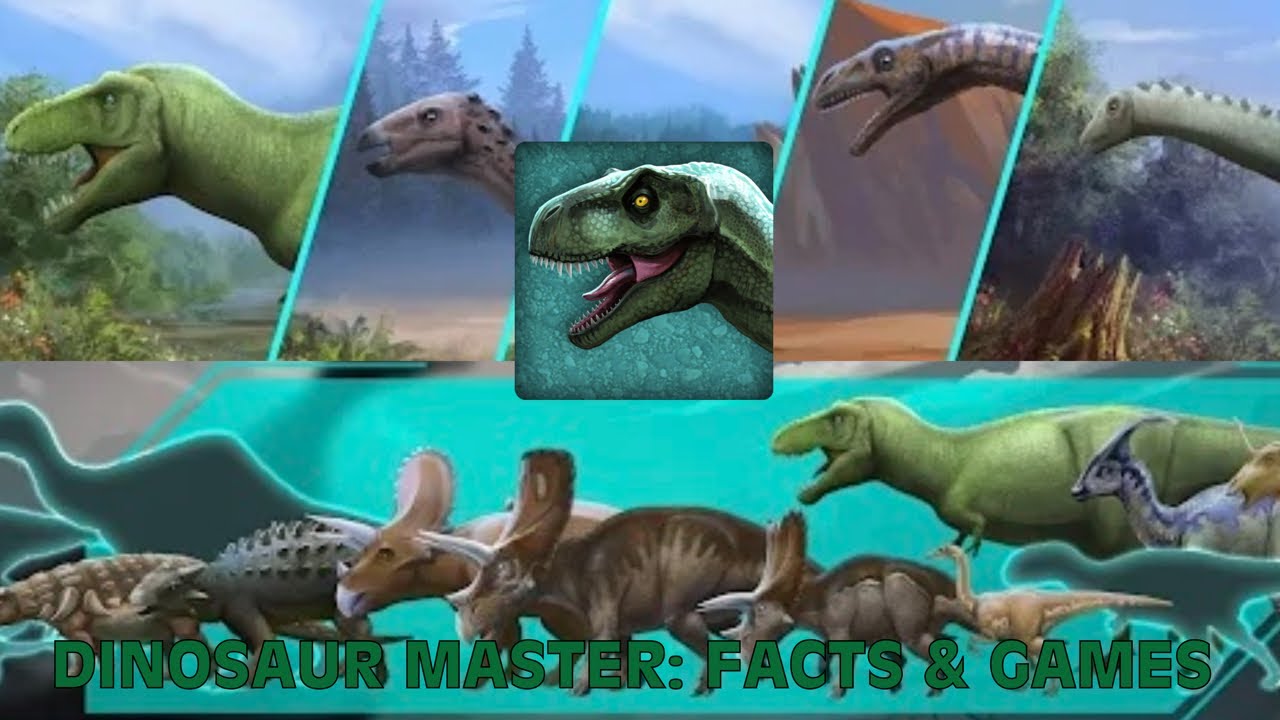 Dinosaur Master: Facts, Quiz, & Games! - YouTube