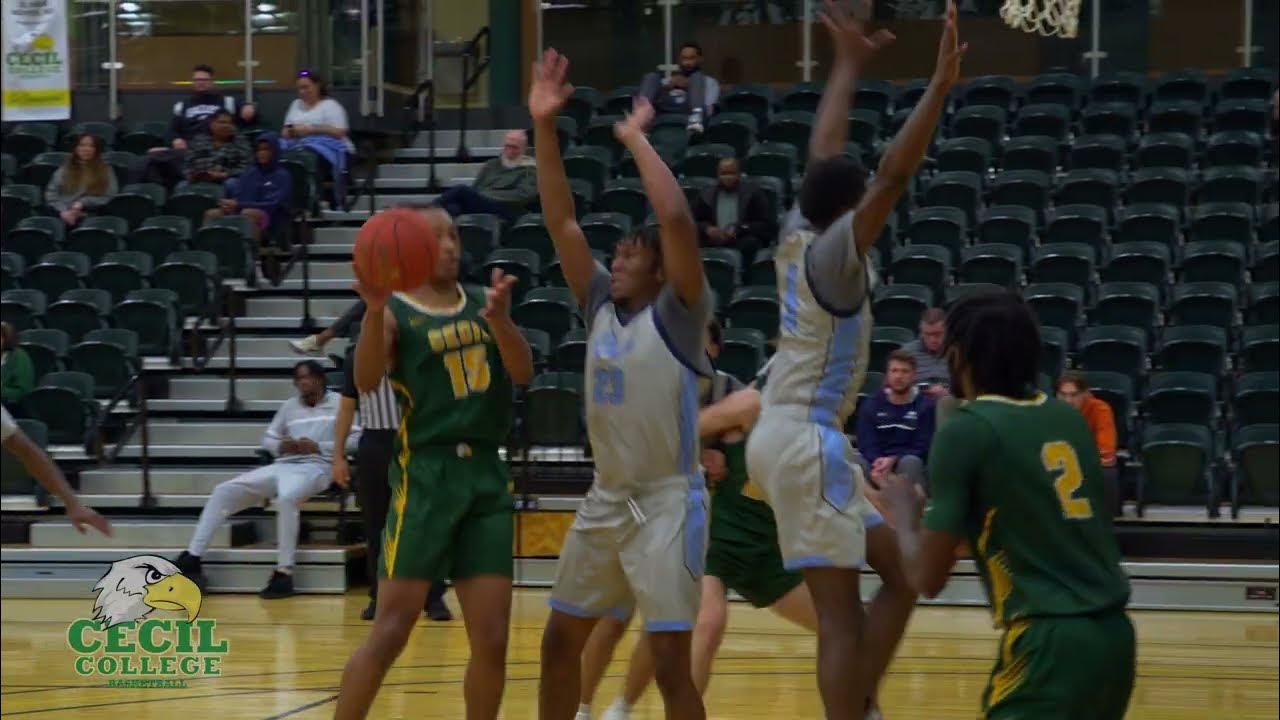Cecil College Men's Basketball 2023/24 - YouTube