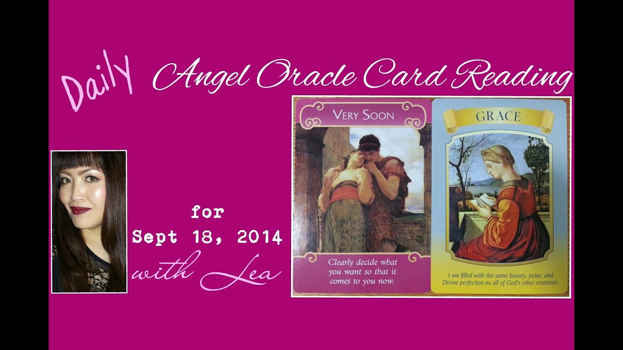 Daily Angel Oracle Card Reading September 18, 2014 - YouTube