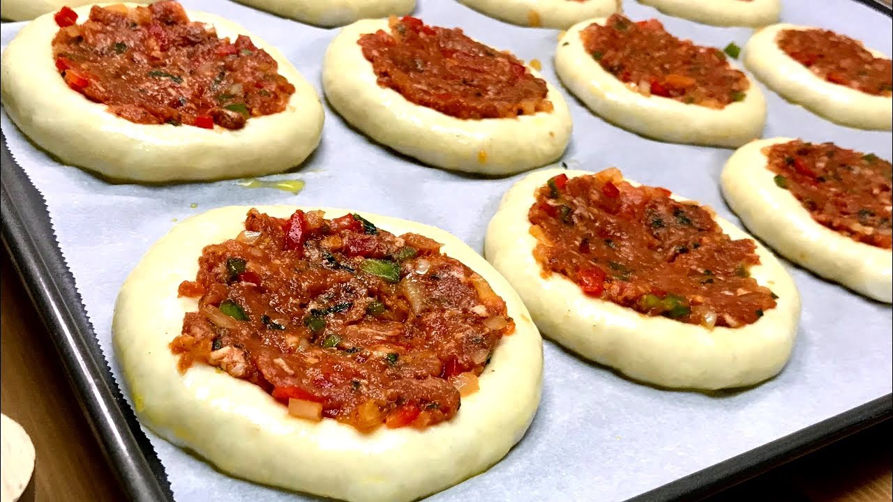 mini pizza ::A delicious and easy snack// Pizza recipe - YouTube