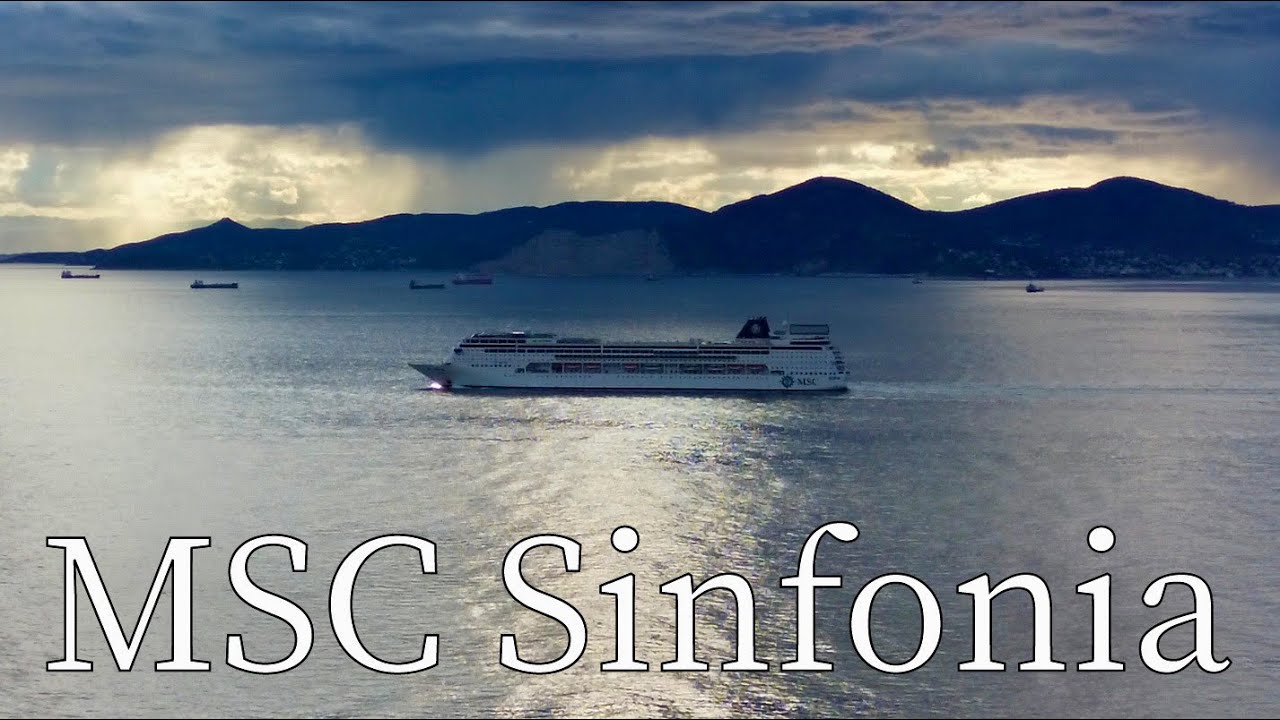 MSC Sinfonia in Piraeus, Greece - by drone [4K]. #msccruise @msccruises ...