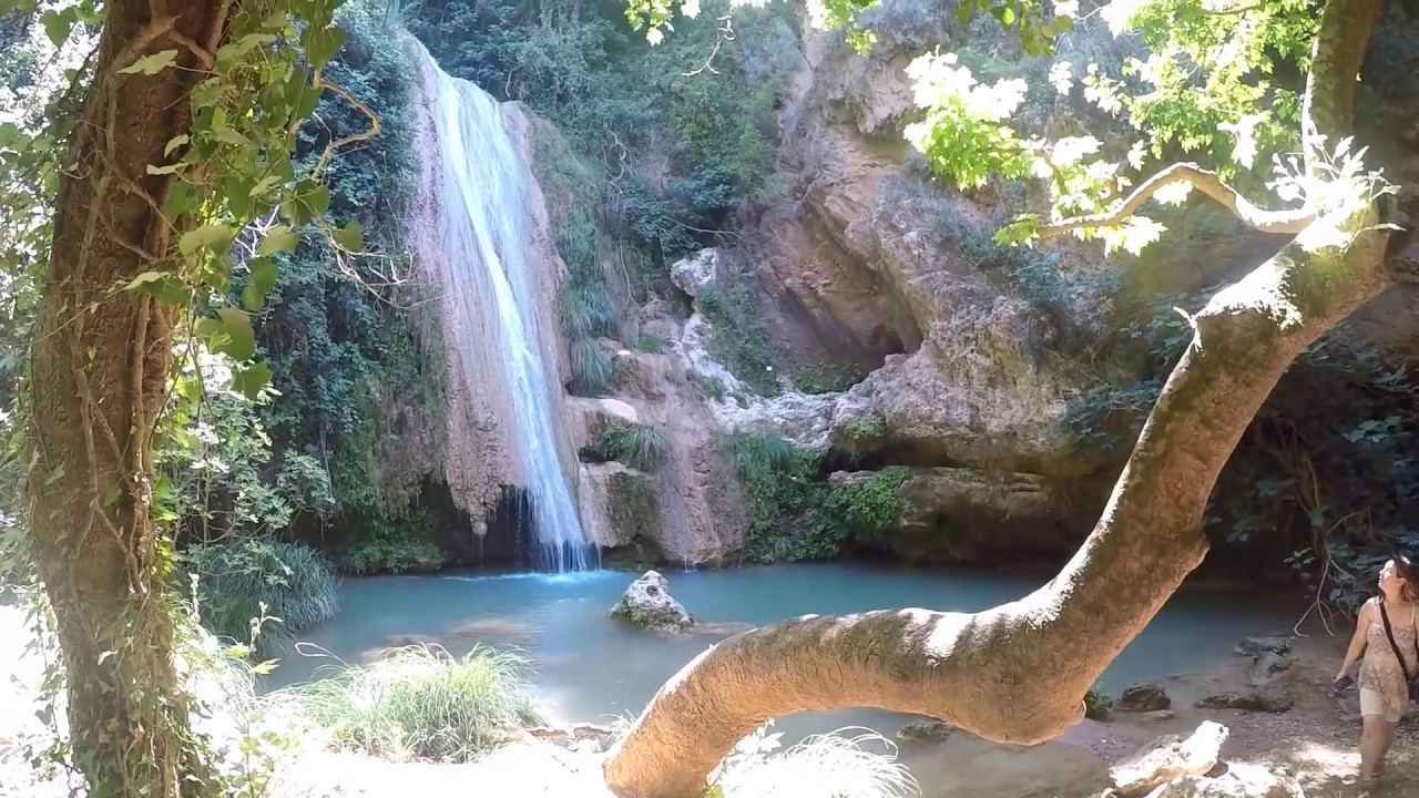 Kalamari Wasserfall - Peloponnes, Griechenland - YouTube