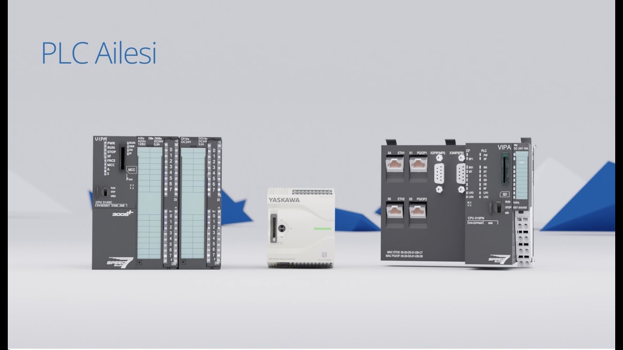 Yaskawa PLC Ailesi | Yaskawa PLC Family (Micro PLC, SLIO, 300S+) - YouTube