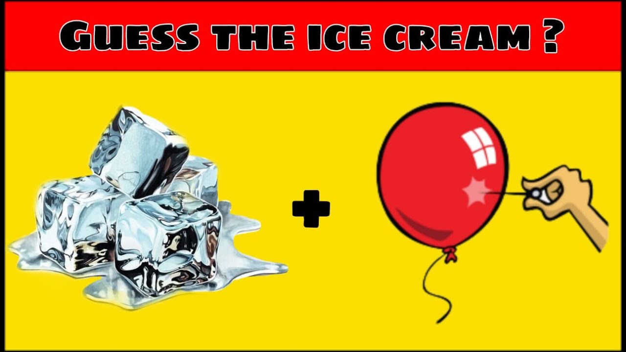 Guess The Ice Cream Flavor Quiz | Brain Game | Riddles With Answers ...