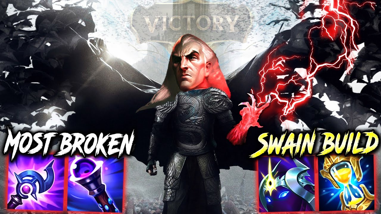 This is the MOST BROKEN Swain Season 11 Build to CARRY EASY 🔥 LoL Top ...