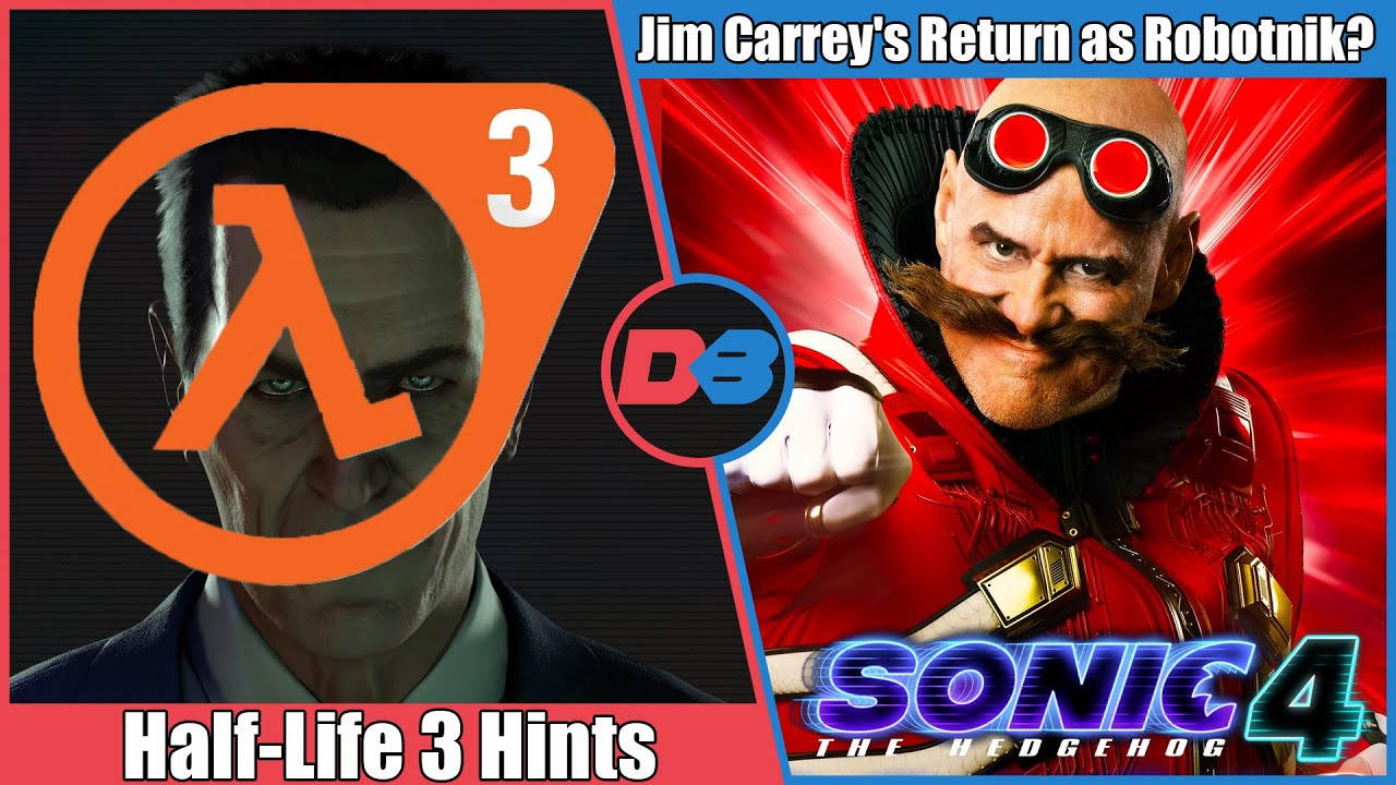 Half-Life 3 Hints & Jim Carrey's Return as Robotnik? – Friday Byte - YouTube