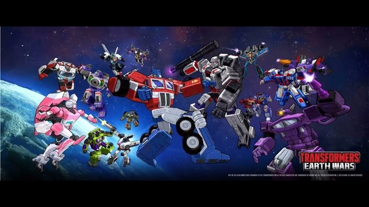 Transformers Earth Wars select squad/enemy Theme-OST - YouTube