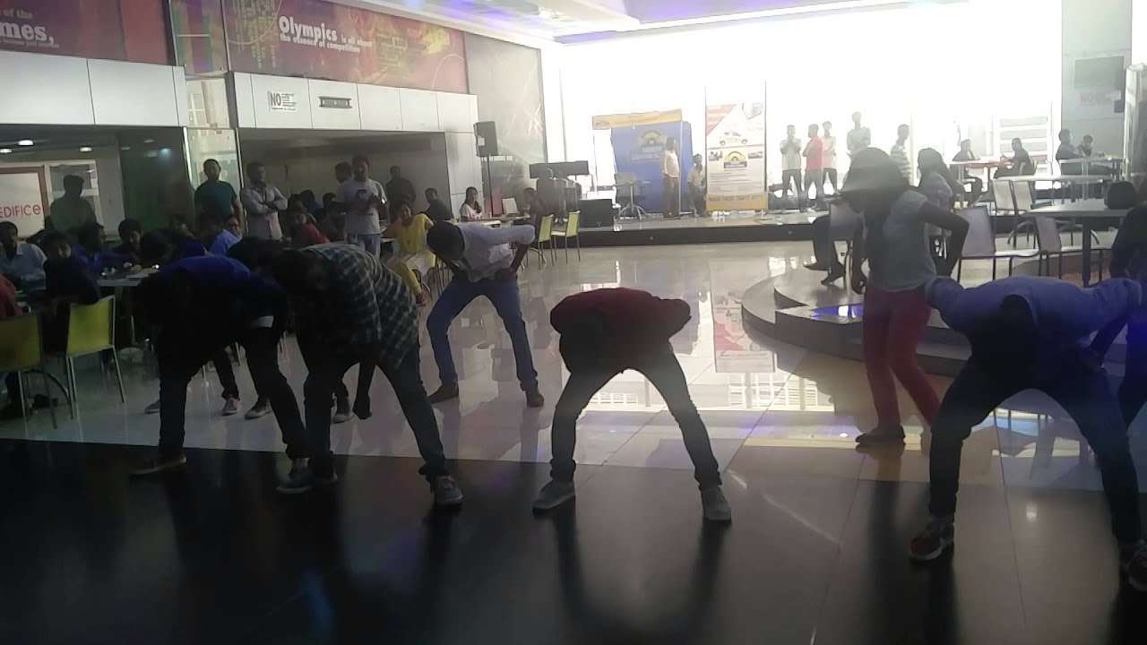 Flash Mob at Olympia Tech Park 5th Feb 2016 - YouTube