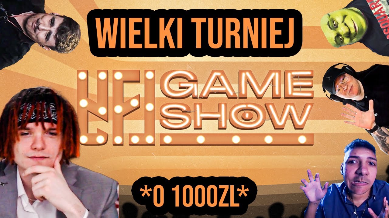 WIELKI TURNIEJ YFL GAME SHOW o 1000ZŁ (Multi, Merghani, Mork, Dzinold ...