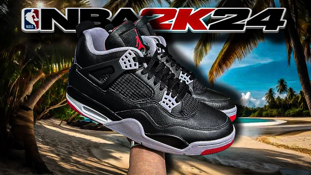 HOW TO MAKE Air Jordan 4 “Bred Reimagined” In NBA 2K24 Shoe Creator ...