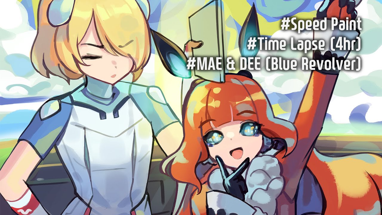 [Speed Painting] Blue Revolver - YouTube