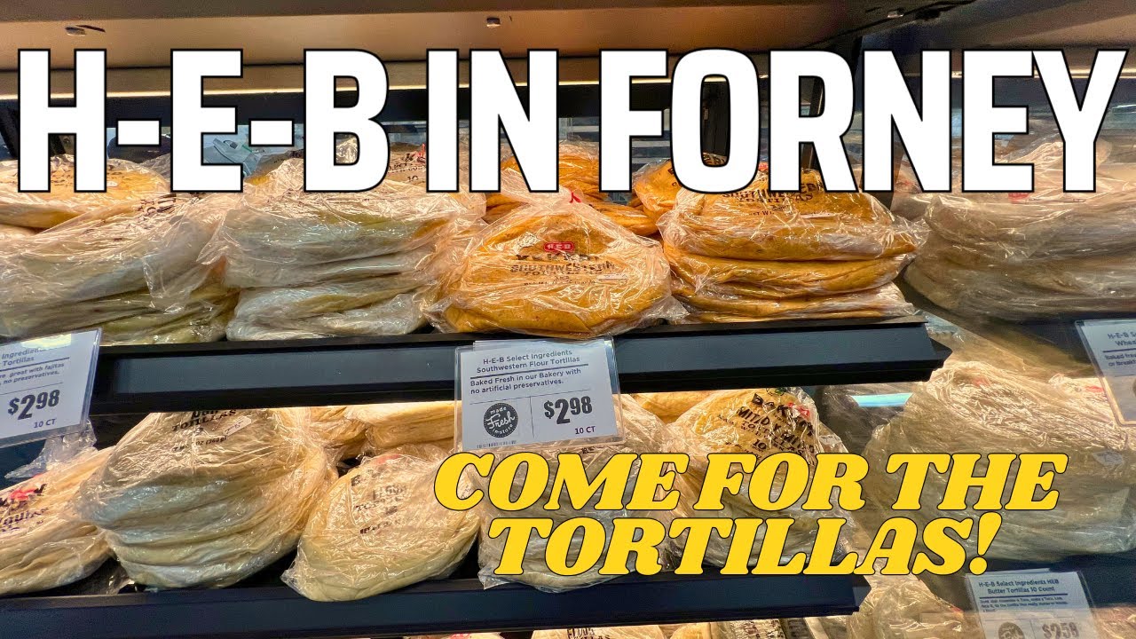 H-E-B in Forney on the first day! A micro Texas adventure! 🤠 - YouTube