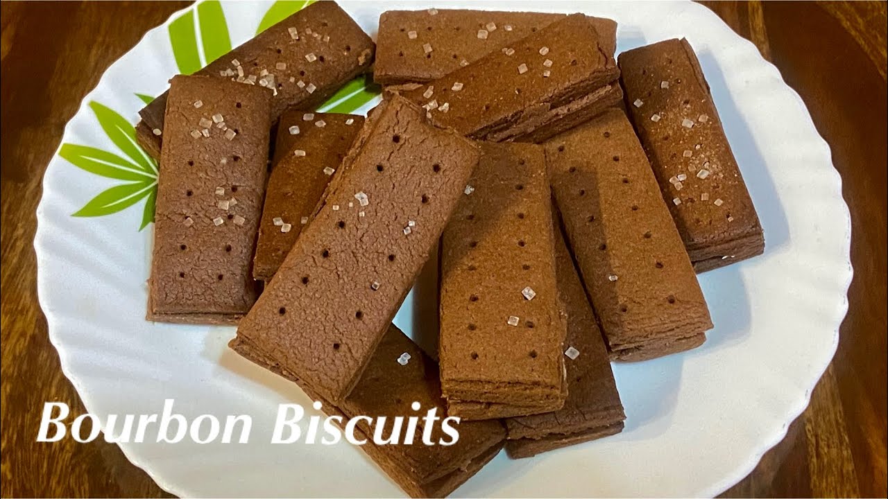 Chocolate cream Biscuit Recipe | Bourbon Biscuit | Homemade Chocolate ...