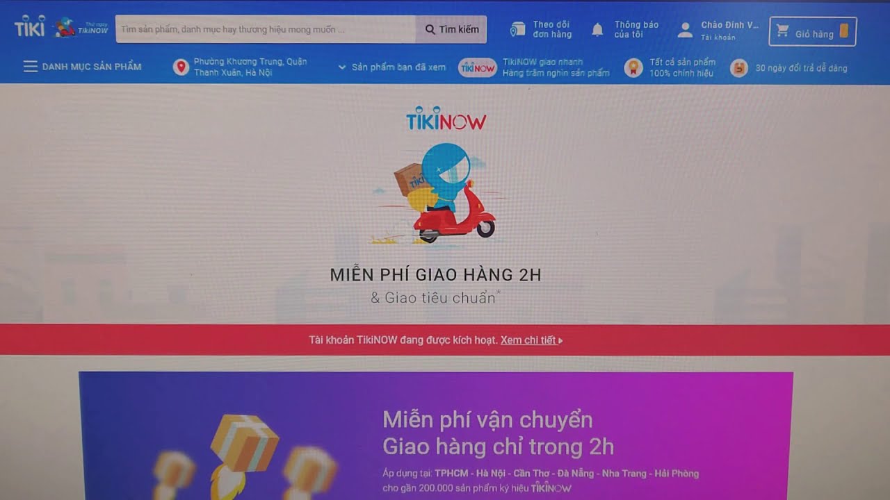Đánh giá dịch vụ Tiki Now - YouTube