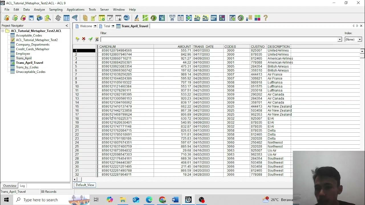 TUTORIAL MEMERIKSA POLA BEBAN - ACL IN PRACTICE CHAPTER 5 - YouTube