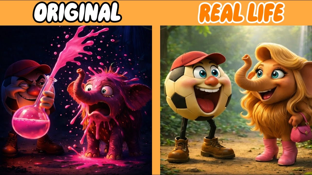 Brainrots Memes Love Transformations | Brainrot Original vs Real life ...