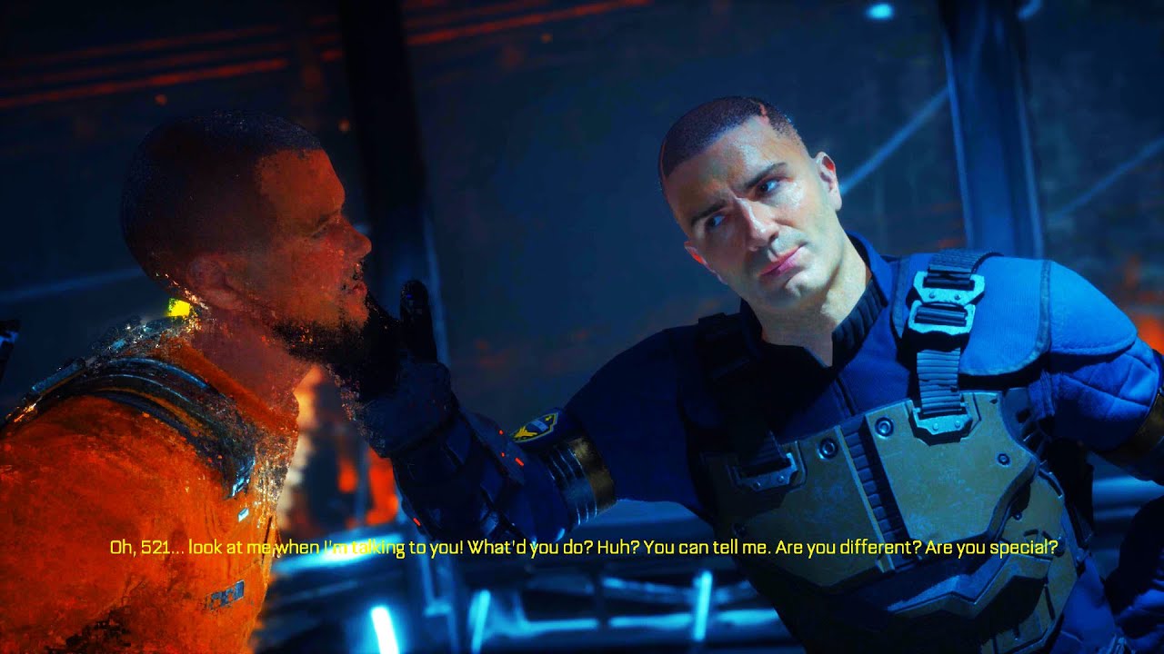 THE CALLISTO PROTOCOL - All Captain Ferris Scenes - YouTube