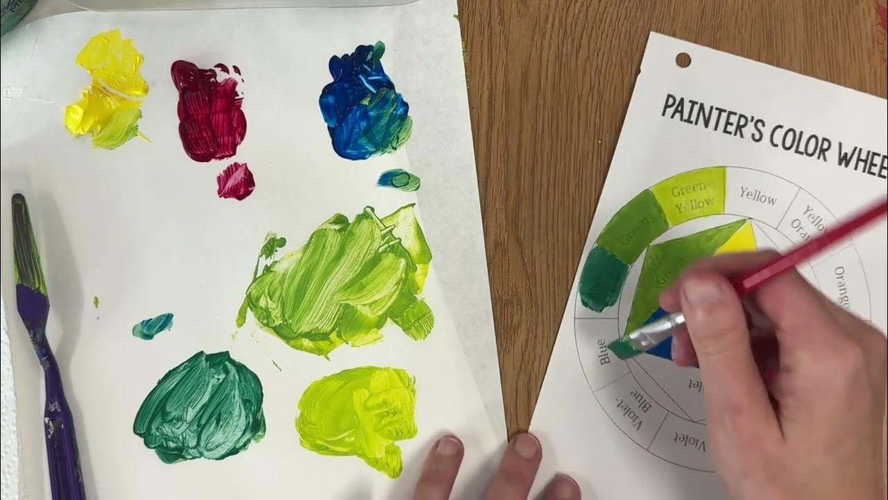 Color Wheel Practice - YouTube