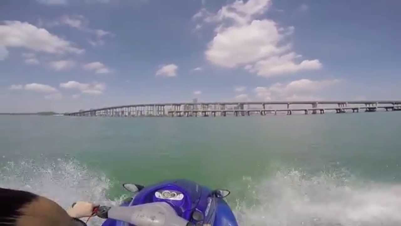 Key Biscayne GoPro 4 Jet Ski - YouTube