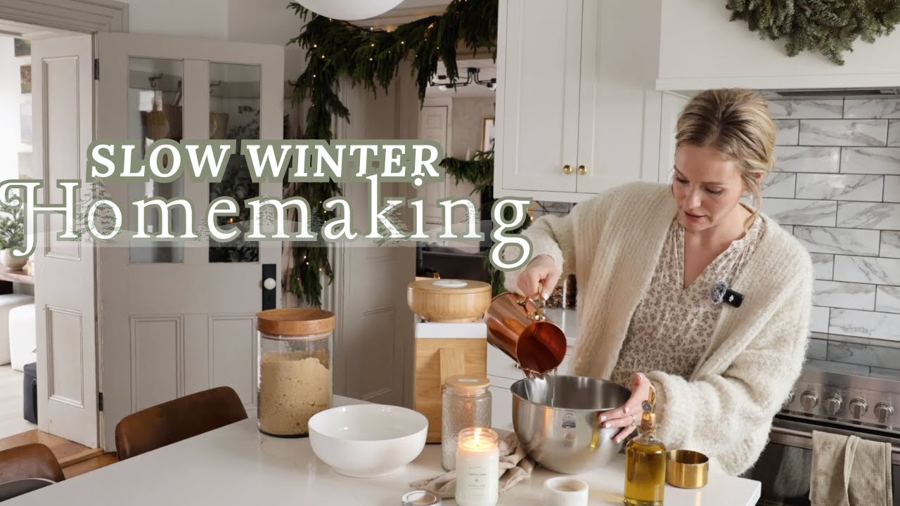 Embracing Cozy Slow Days At Home In January - YouTube